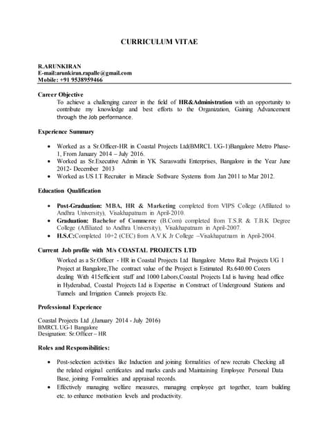 harendra resume | DOCX