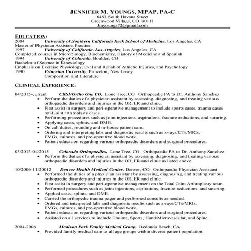 JENN'SRESUME2015 | PDF