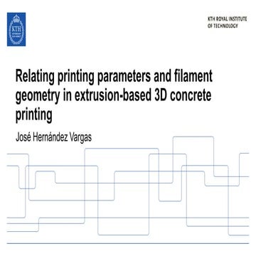 3D Printable Concrete: Mixture Design, Simulation & Test Methods | PDF