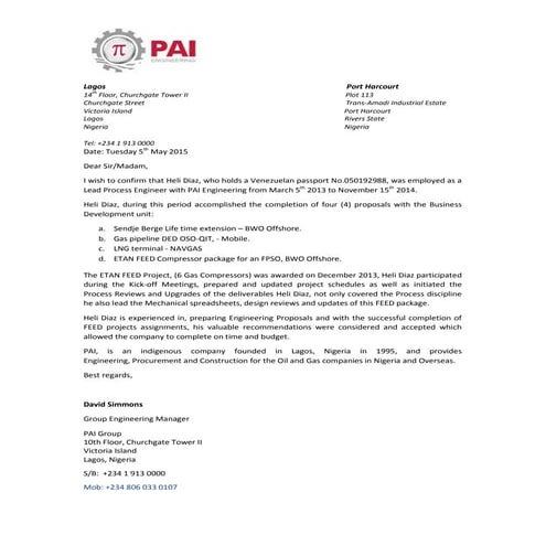 PAI recommendation080515 | PDF