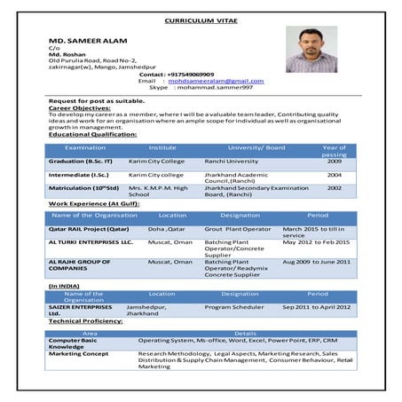 Mohammad Sameer | DOCX