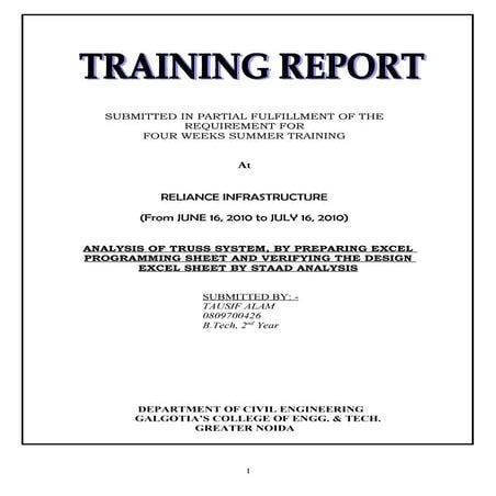 Report(Tausif) | DOC