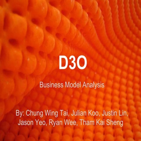 Biz Model for D30 Material | PDF