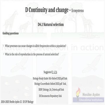 IB DP D Continuity and change D4.1 Natural selection.pptx