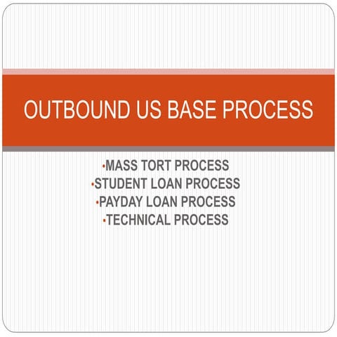 OUTBOUND PPT 4 PROJECT | PPTX