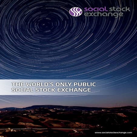 Social Stock Exchange (SSE) . The DHAN Academy | PPTX