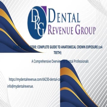 D4230 Dental Code: a complete guide.pptx