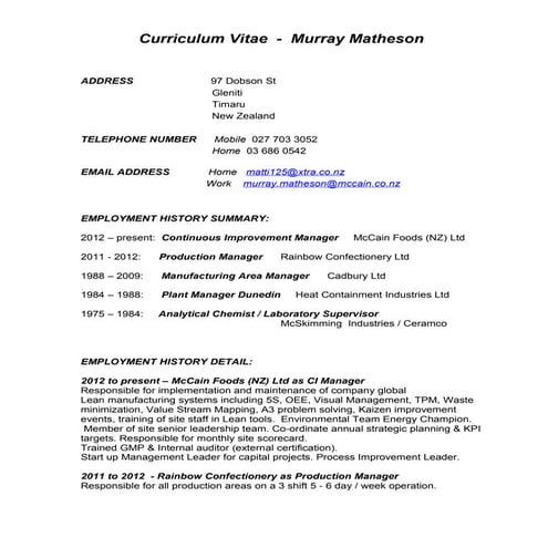 Albertsons Recommendation Letter | PDF