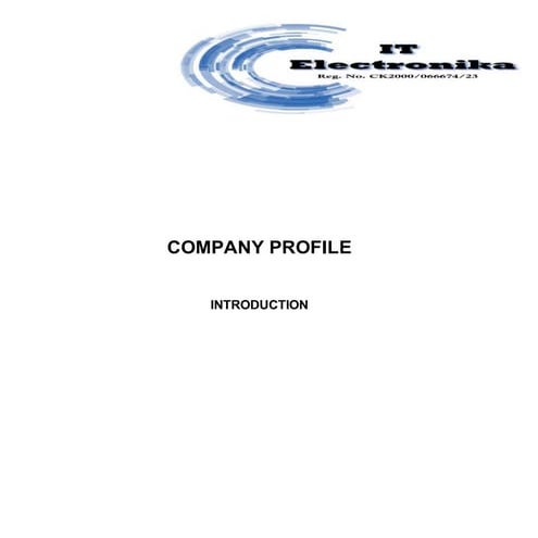 ITE PROFILE JUNE 2016 docx | DOCX