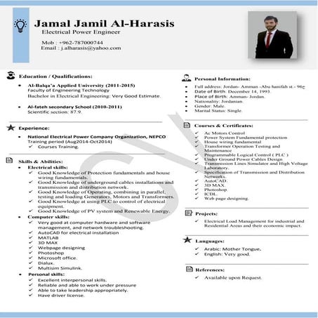 Jamal_CV | PDF