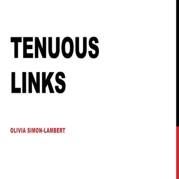 Tenuous Links Presentation | PPTX | Sci-fi and Fantasy | Hobbies ...