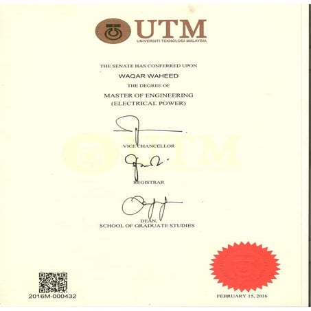 Masters Documents | PDF