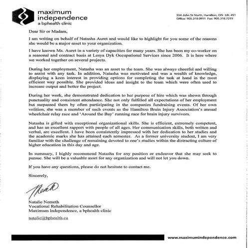 Natasha ref. Letter copy | PDF