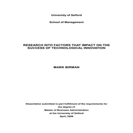 Dissertation | PDF