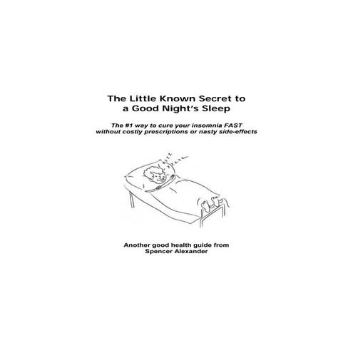 The Little Known Secret to Sleep Book | PDF