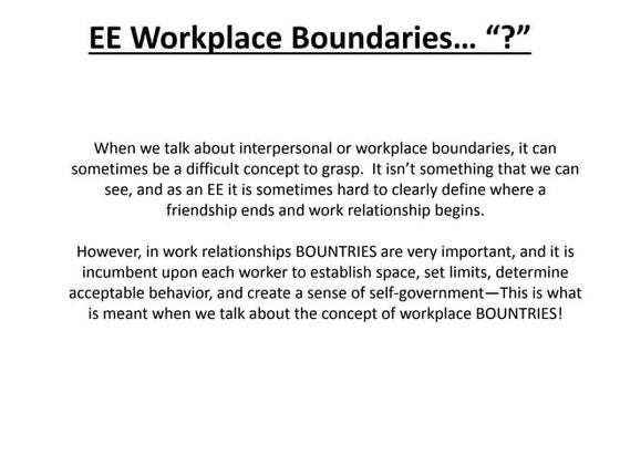 Boundaries presentation p.l. | PPTX | Dating | Family and Relationships