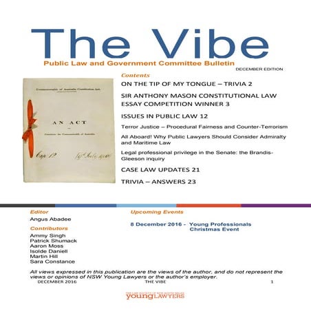 The Vibe - No 2 - December 2016 | PDF