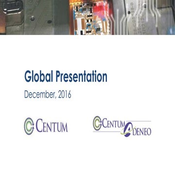 Centum Corporate presentation V7 | PPT