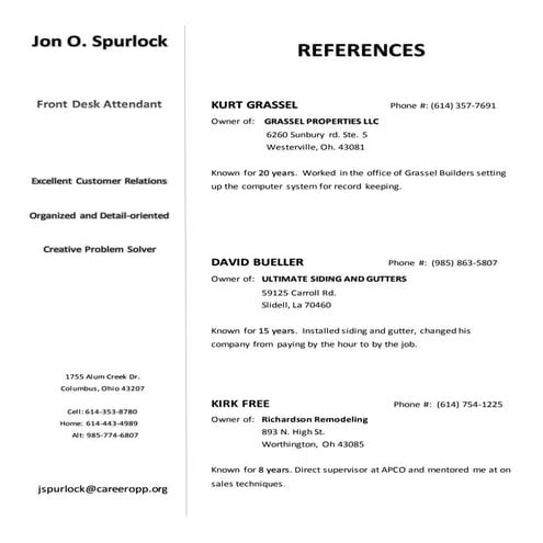references | DOCX