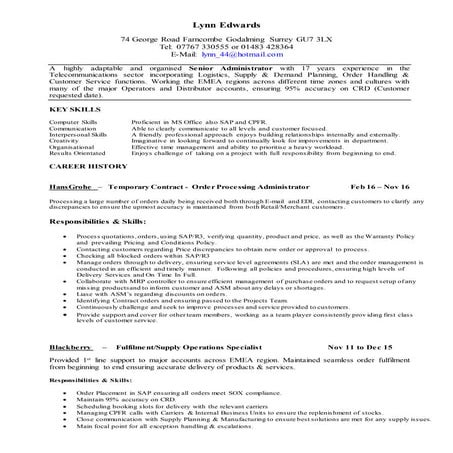 Maria's resume | PDF
