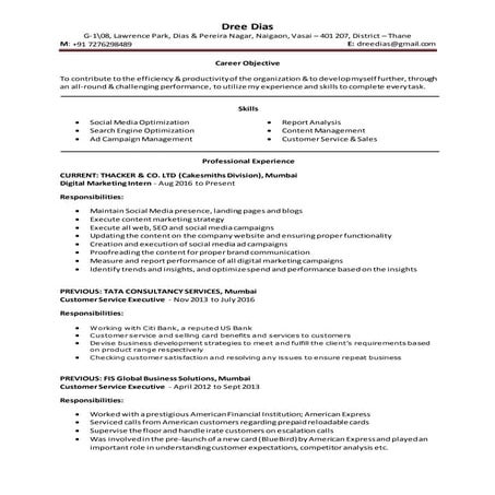 Dree Dias - Resume | DOCX