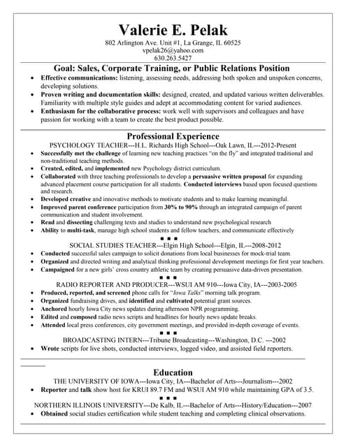 Natalie sheehan resume | PDF