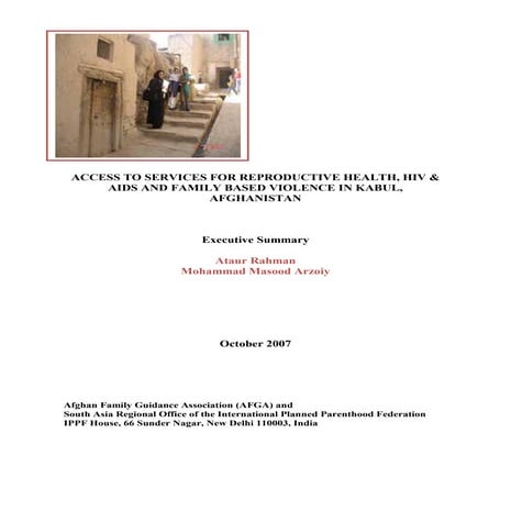 Executive Summary AFGA study | PDF