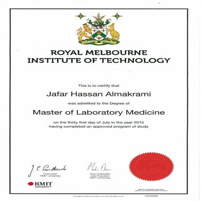 master degree certificate compressed | PDF