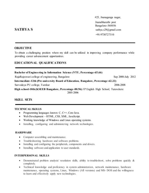 company RESUME (1) | PDF