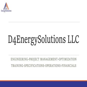 D4 energysolutions presentation | PPTX