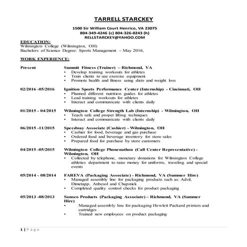 Resume Anthony DeRosa | DOCX