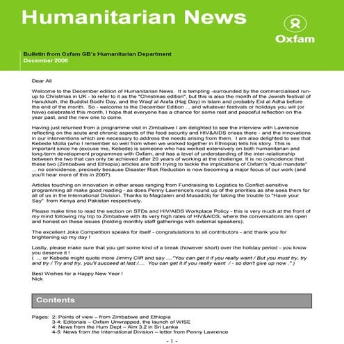 Edition 8, December 06 | PDF