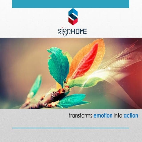 Sign Home Profile | PPT