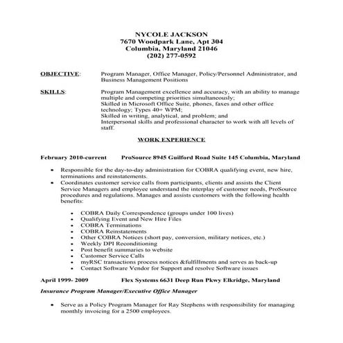 Resume | RTF
