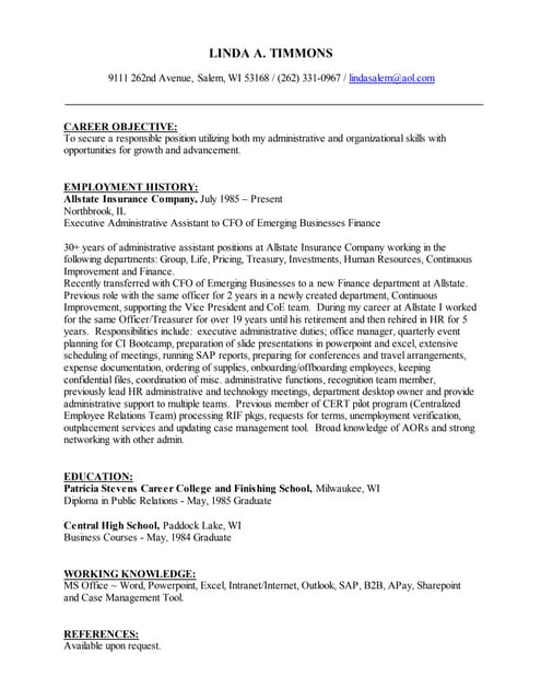 Darryl Kincy 2015 resume | PDF