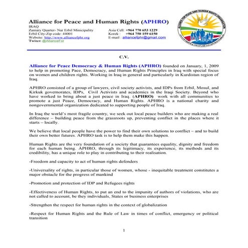 APHRO CV 2015-2016 - Copy | DOC