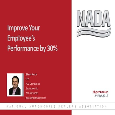 NADA PowerPoint Glenn Pasch PCG | PPTX