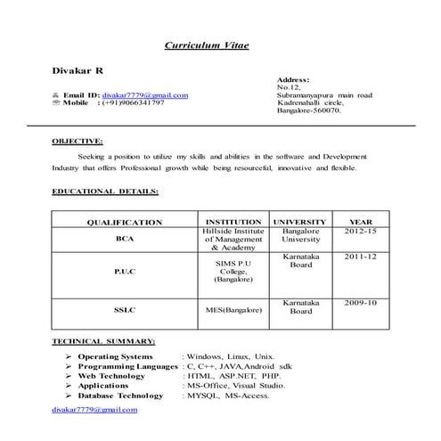 Divakar Chitora presentations