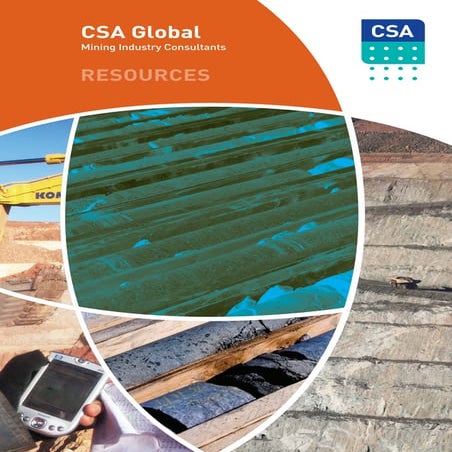 CSA Global Resources Brochure 2017 | PDF