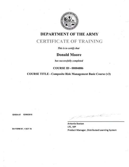 Atrrs Army Transcript – Atrrs Army Training – YQZF
