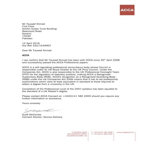 EQ Letter - P papers | PDF