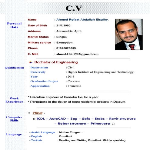 CV .E | PDF