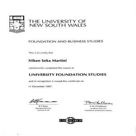 UNSW | PDF