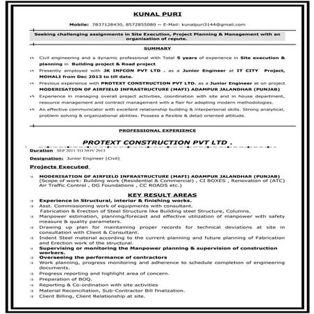veeraiyan resume | DOCX