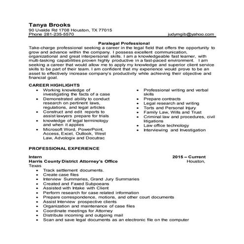 T.B. Resume | DOCX