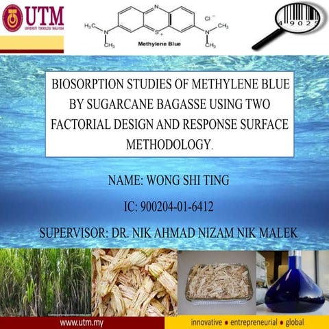Equilibrium and kinetic studies on the adsorption of methylene blue from aqueous | PDF