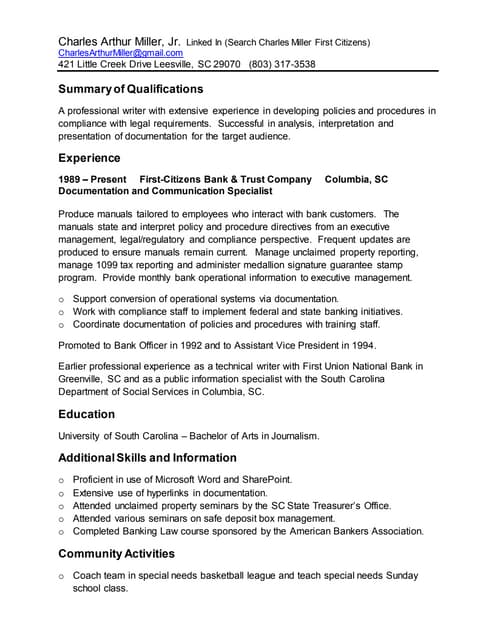 Melissa Sue Leuzinger - Resume