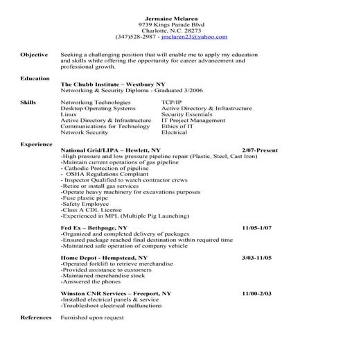 Resume Revised | PDF