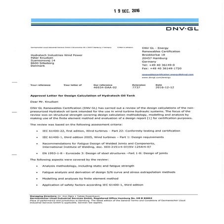 oil tank certification | PDF