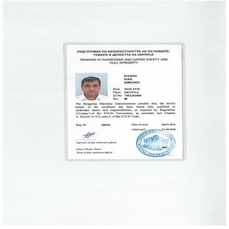 TRAINING IN PASSENGER AND CARGO SAFETY AND HULL INTEGRITY | PDF